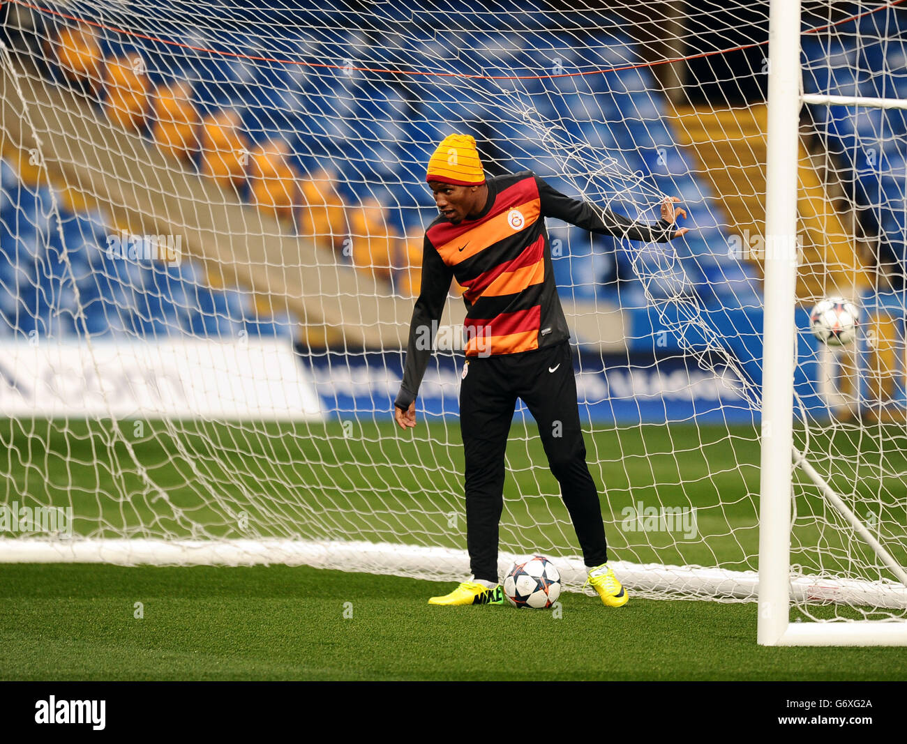 Galatasaray training press conference hi-res stock photography and ...