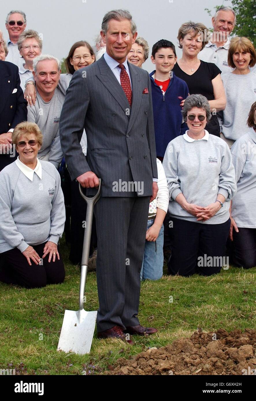 The Prince of Wales, who is Patron of the Georgian Group visits Copped ...