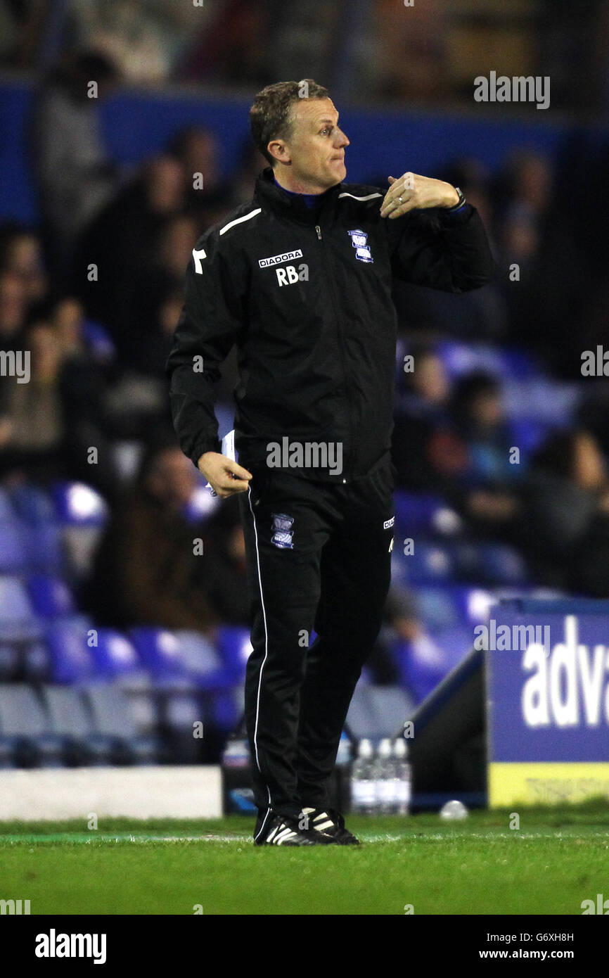 Birmingham City Development squad manager Richard Beale Stock Photo - Alamy
