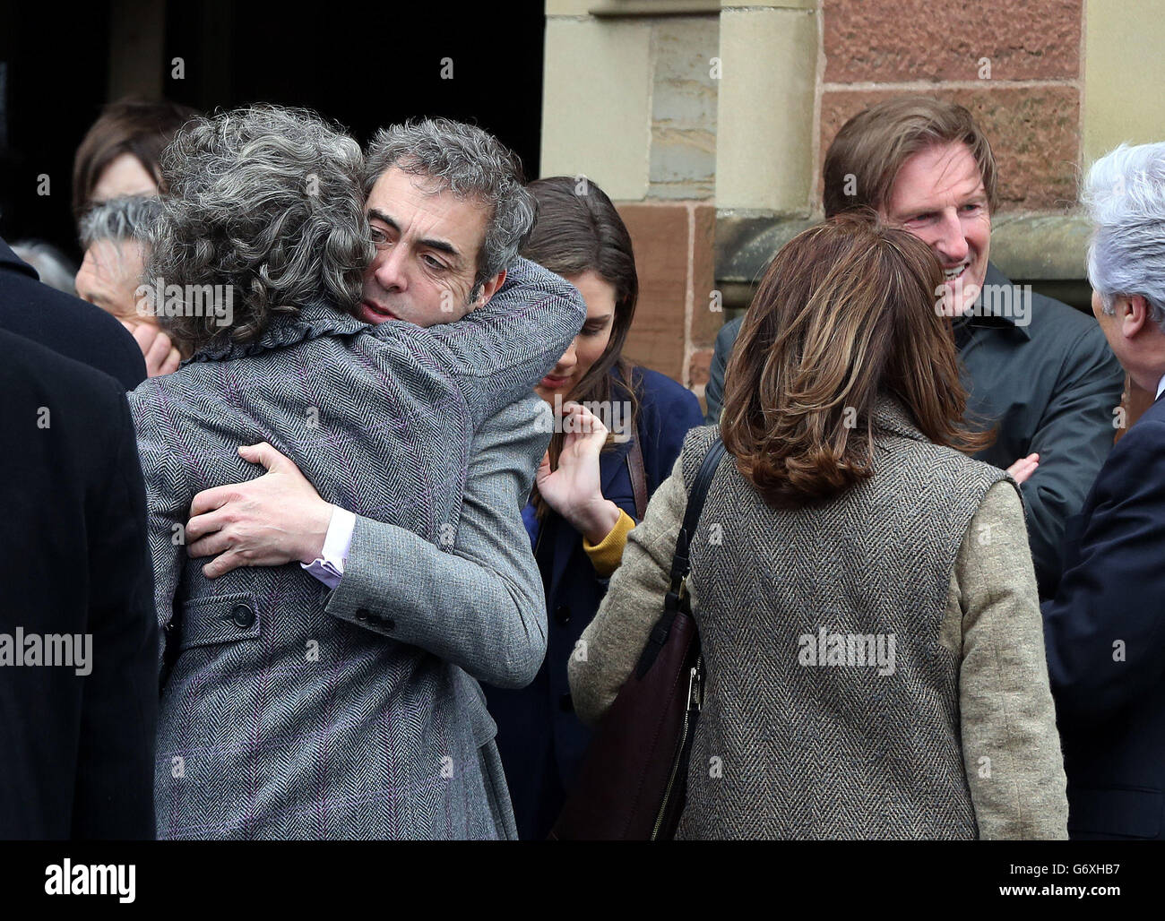 Jimmy Ellis funeral Stock Photo - Alamy