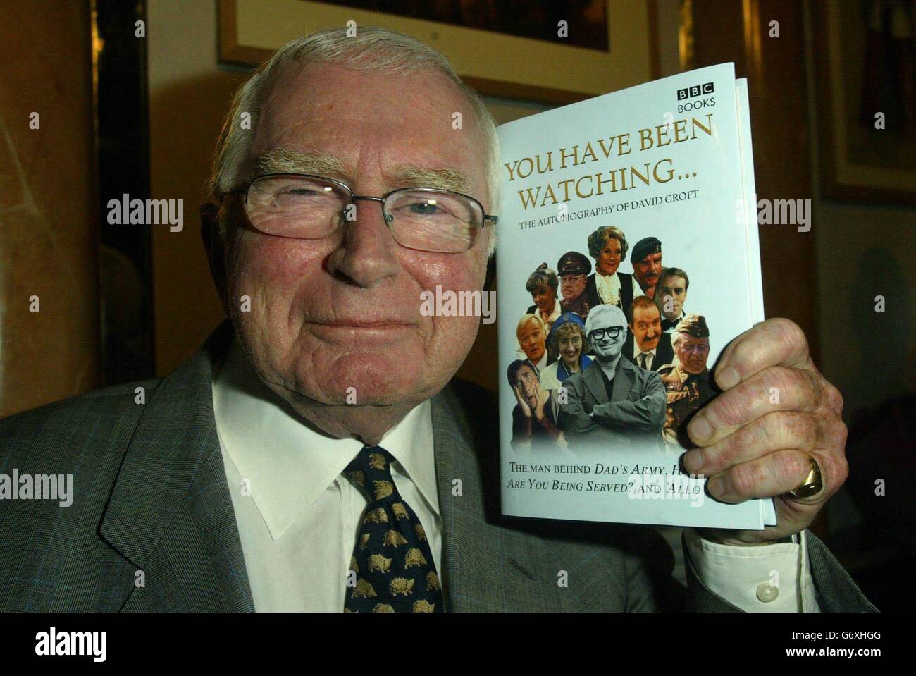 TV writer David Croft during the launch party for his autobiography ...