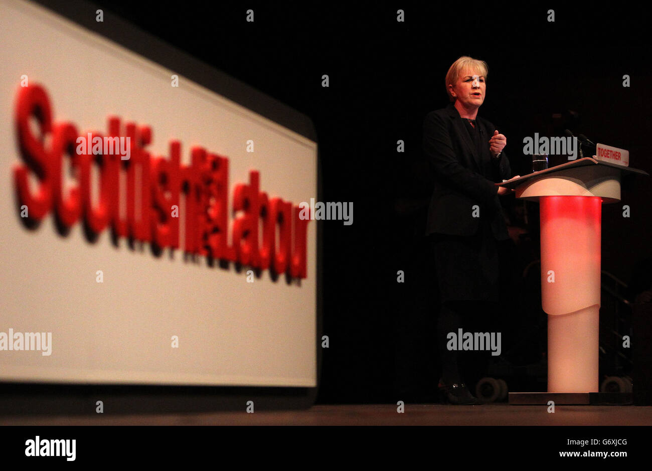 Scottish Labour Party conference Stock Photo - Alamy
