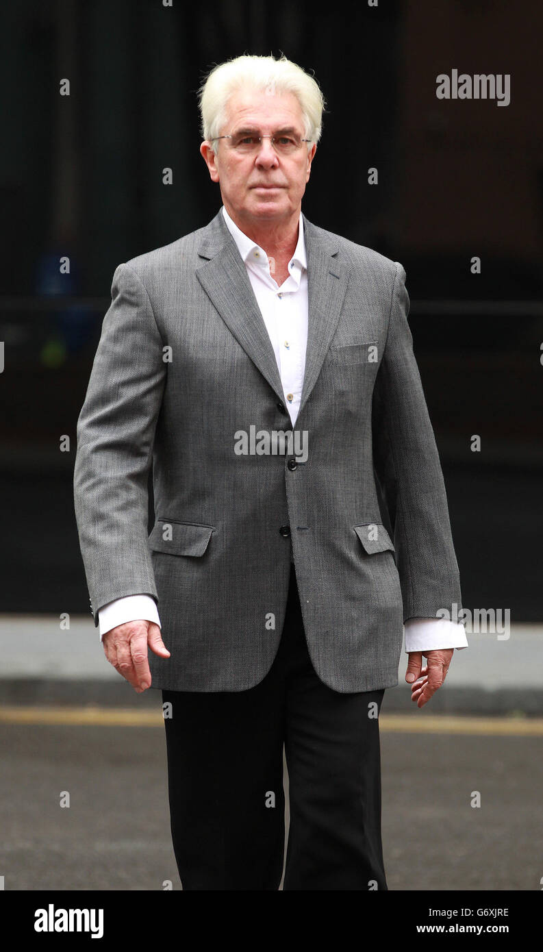 Publicist Max Clifford, 70, from Hersham in Surrey, during a break for ...