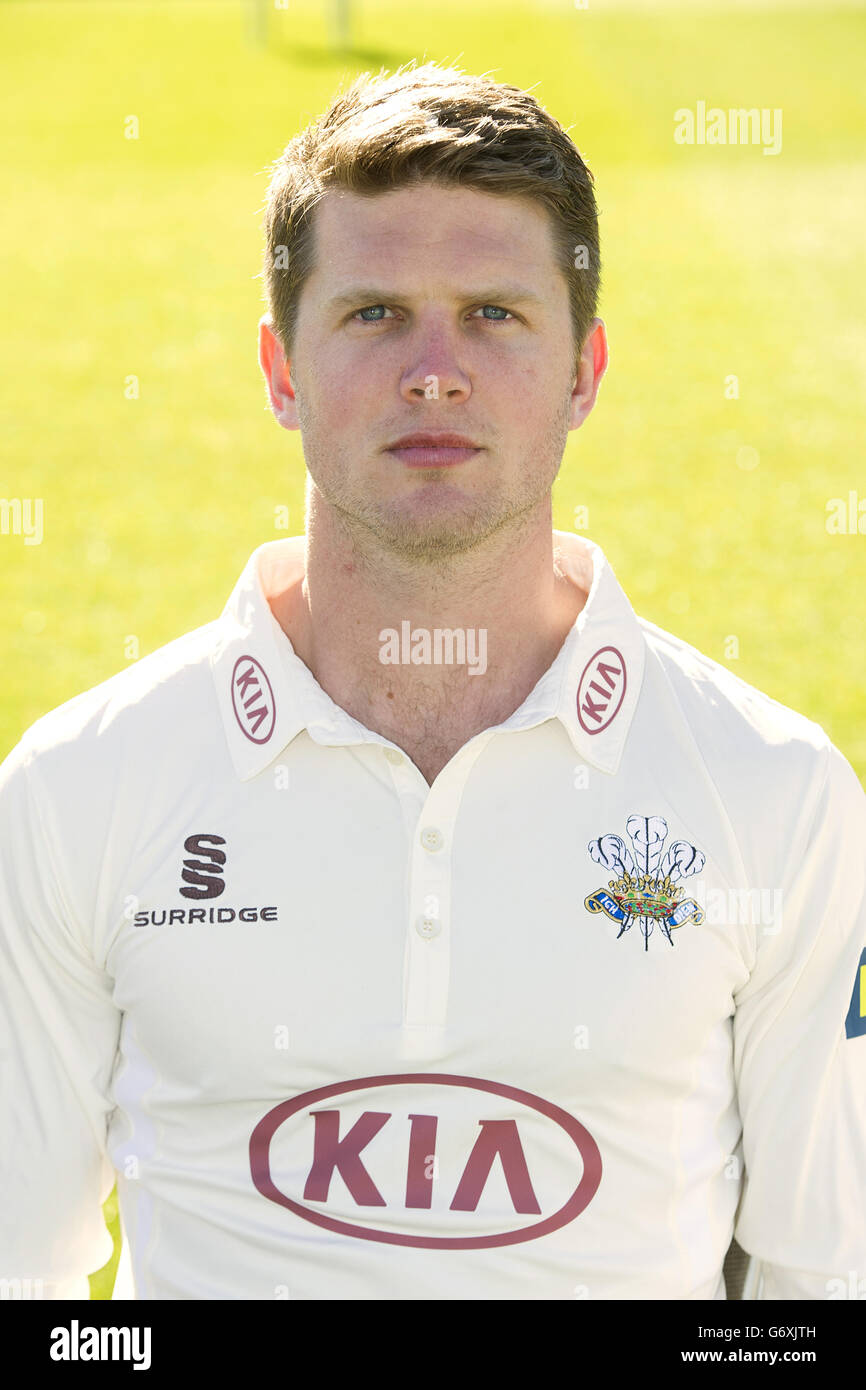 Surrey county cricket club squad photocall hi-res stock photography and ...