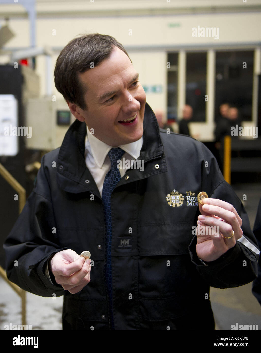 Royal visit mint wales hi-res stock photography and images - Alamy