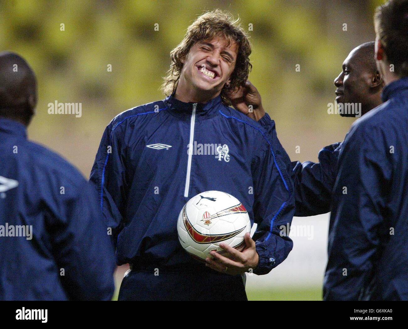 UEFA Champions League Semi Final Stock Photo - Alamy