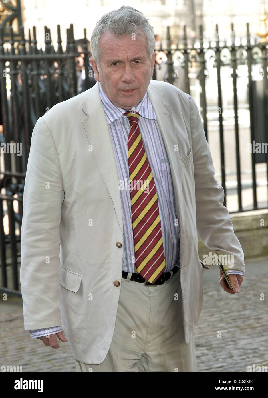 Service to celebrate the life and work of Sir David Frost Stock Photo ...