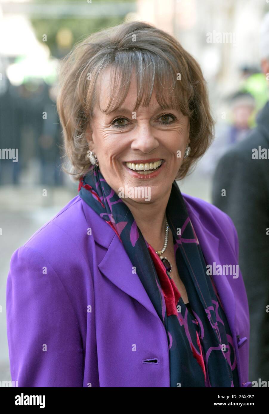 Esther Rantzen attends a service to celebrate the life of Sir David ...