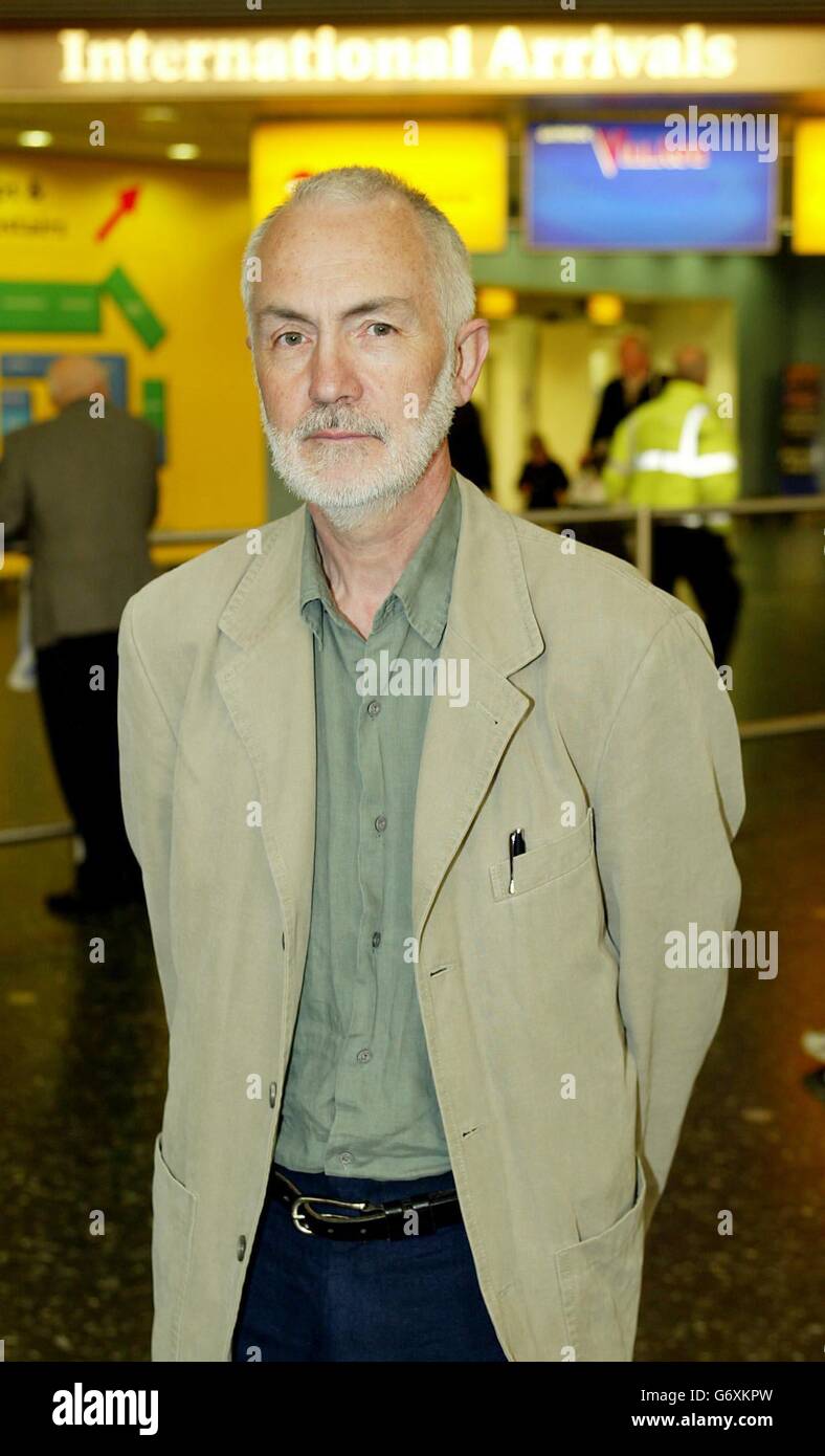 Roger telfer returns from dominican republic hi-res stock photography ...