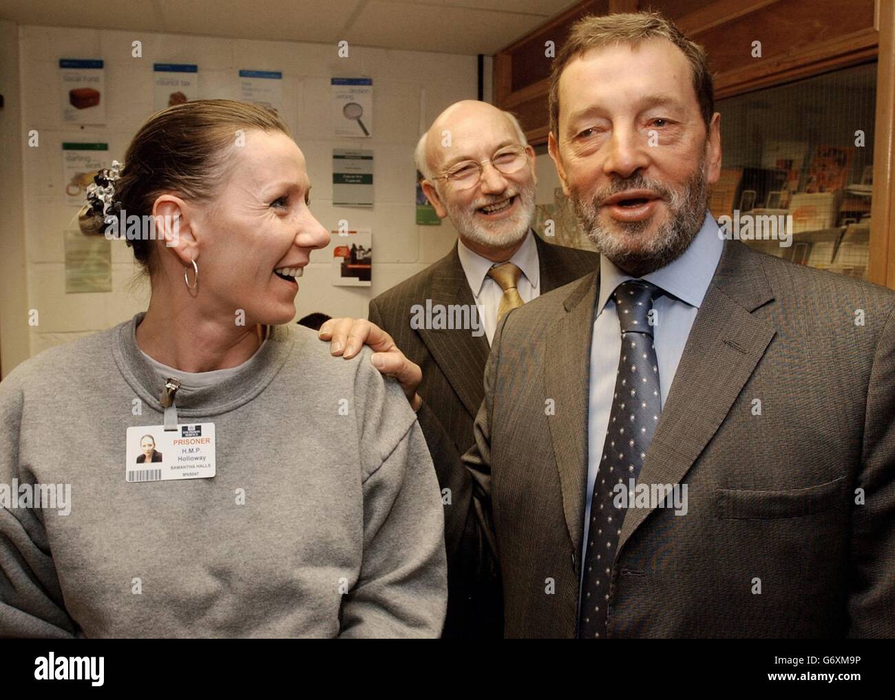 David Blunkett at Holloway Prison Stock Photo - Alamy