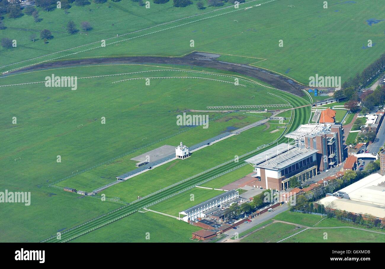 York racecourse aerial hi-res stock photography and images - Alamy