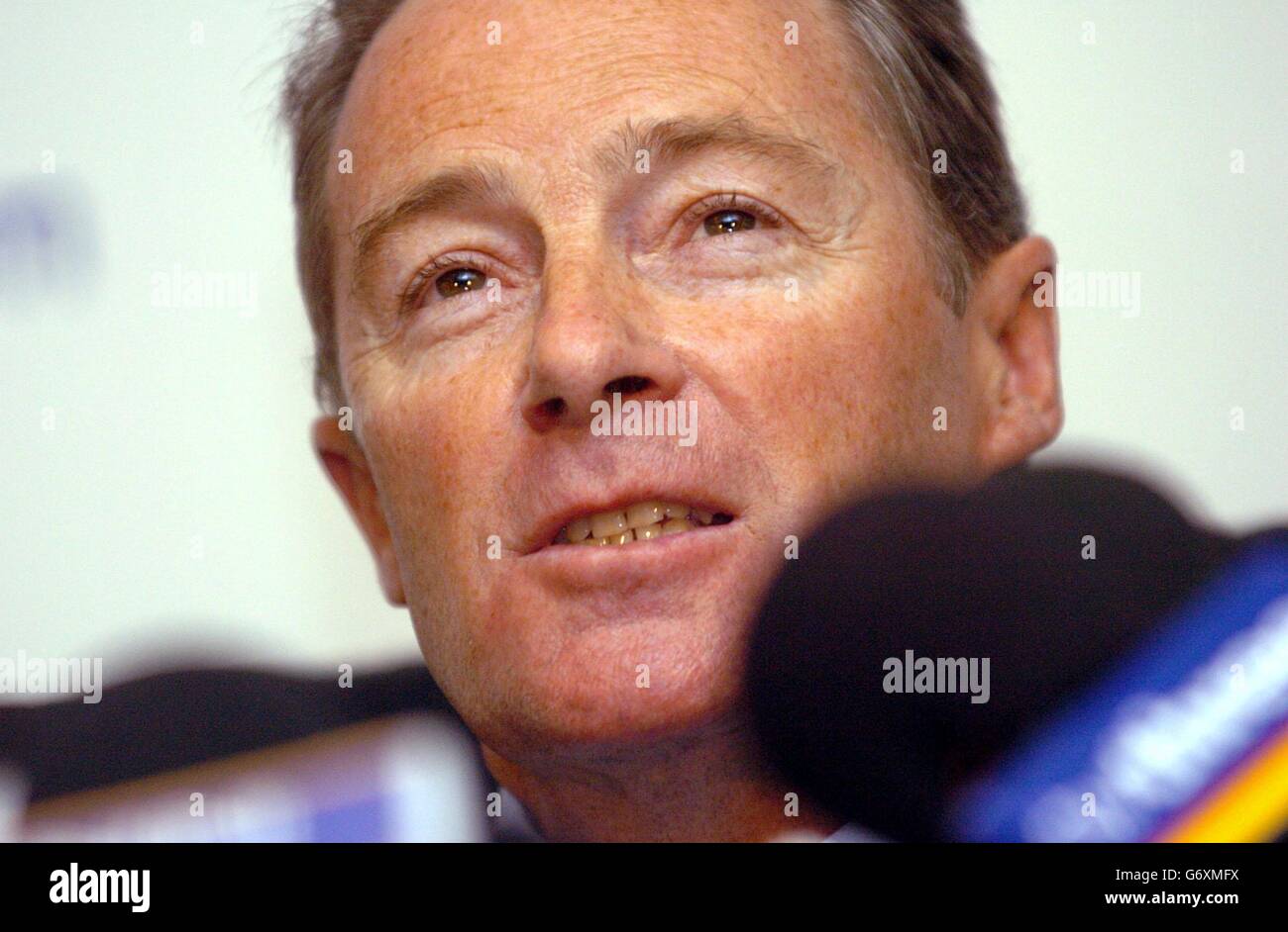 Brian Kerr press conference Stock Photo - Alamy