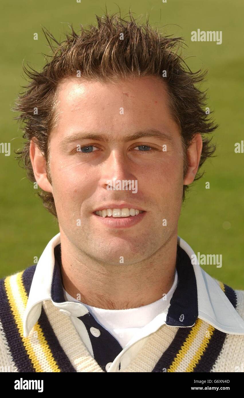 Hampshire's James Bruce, at the Rose Bowl Ground, Southampton Stock ...