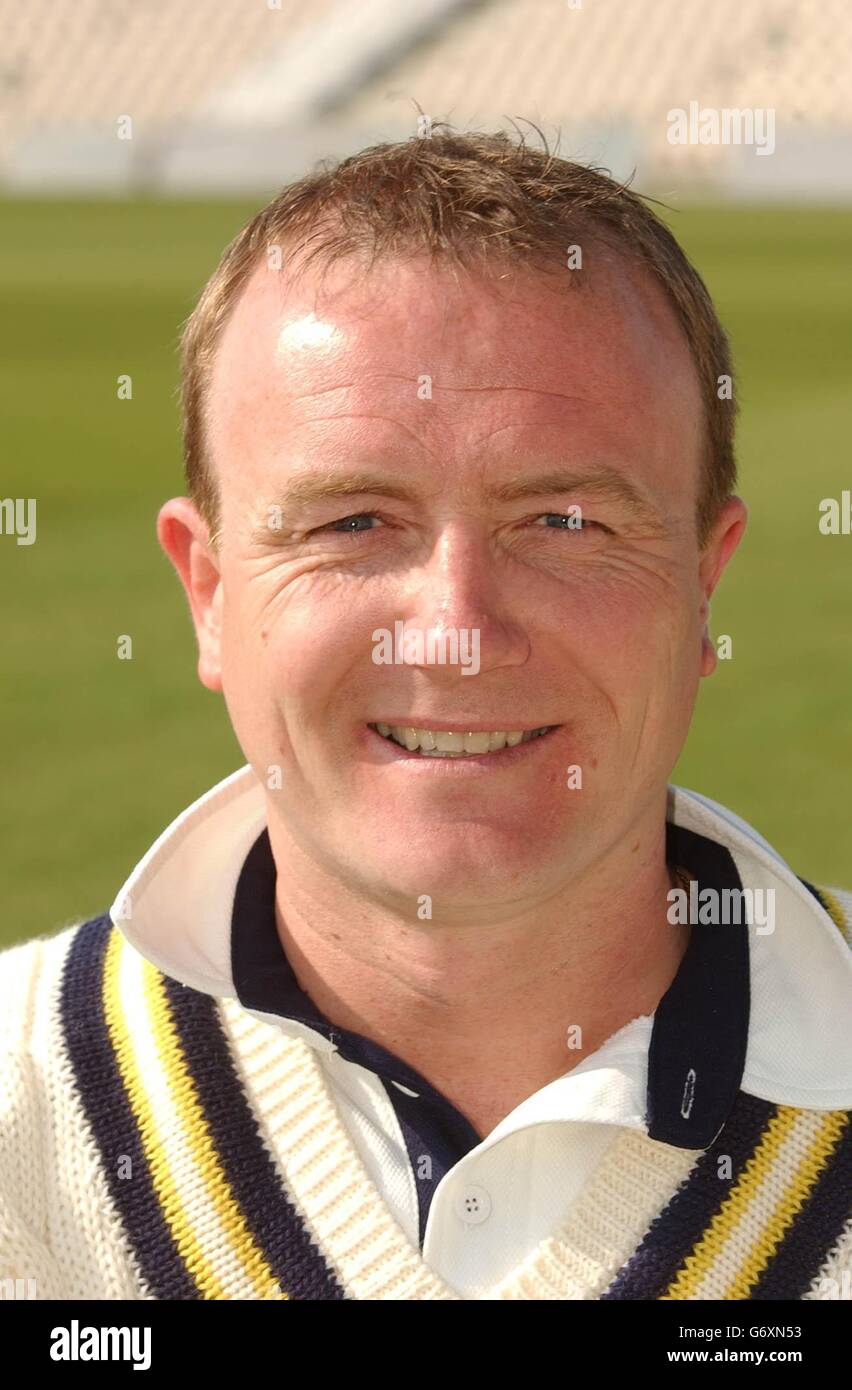Hampshire's Shaun Udal, at the Rose Bowl Ground, Southampton Stock ...