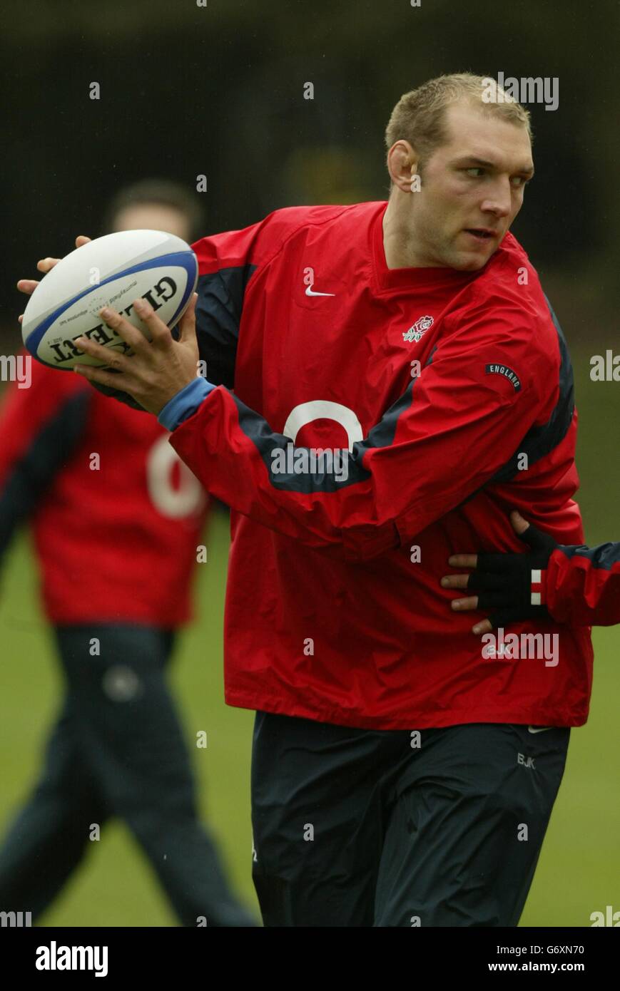 RBS 6 NATIONS Ben Kay. Ben Kay during England's training session at ...