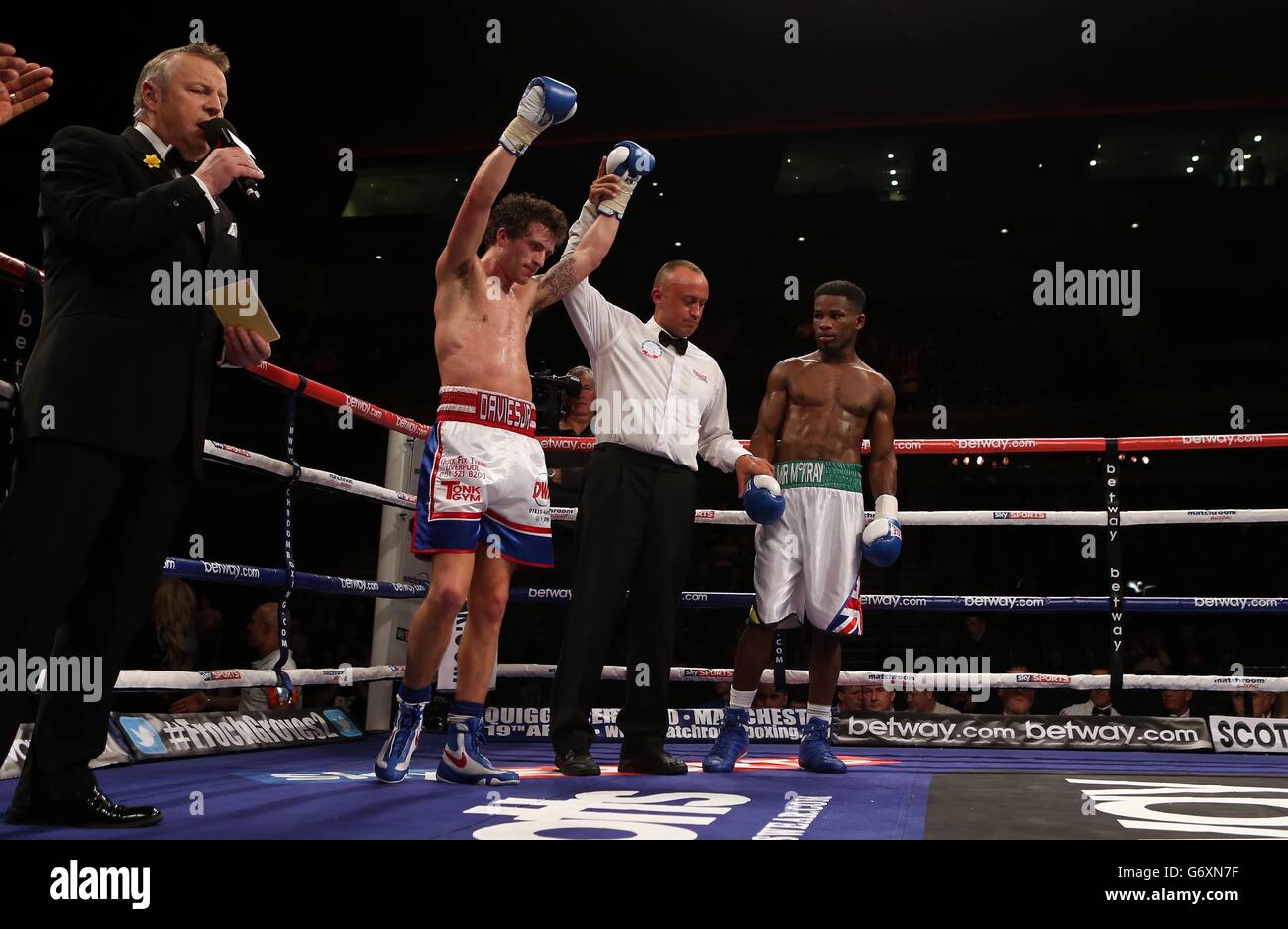 Boxing - Echo Arena Liverpool Stock Photo - Alamy