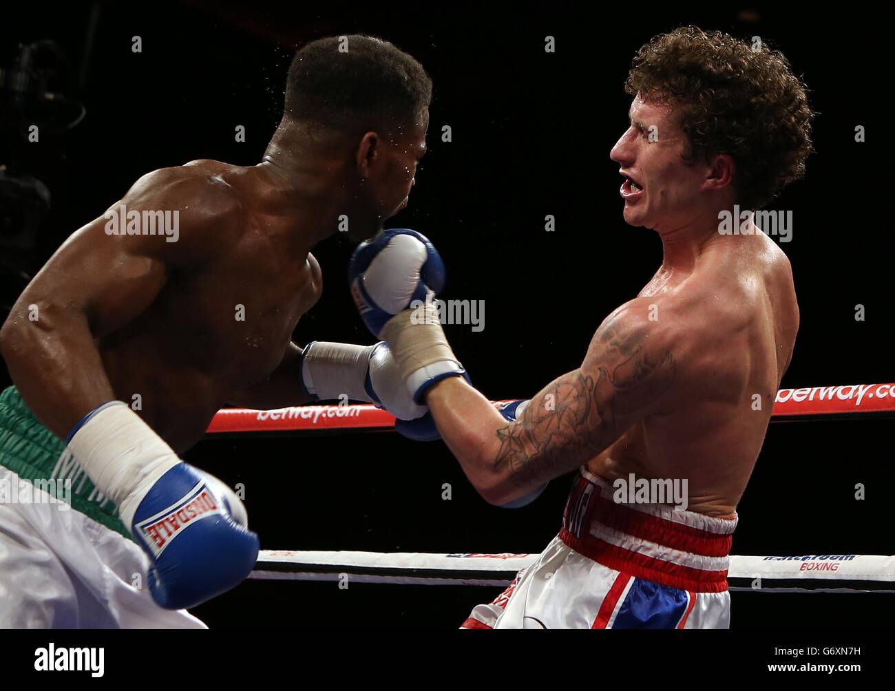 Boxing - Echo Arena Liverpool Stock Photo - Alamy