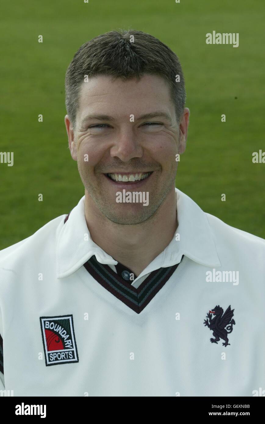 Somerset Cricket Club 2004. Robert Turner of Somerset County Cricket ...