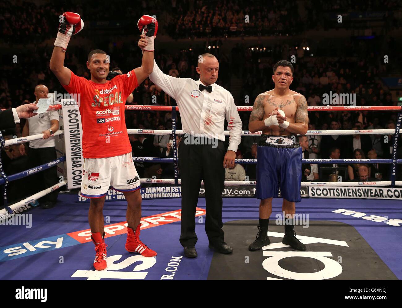 Boxing - Echo Arena Liverpool Stock Photo - Alamy