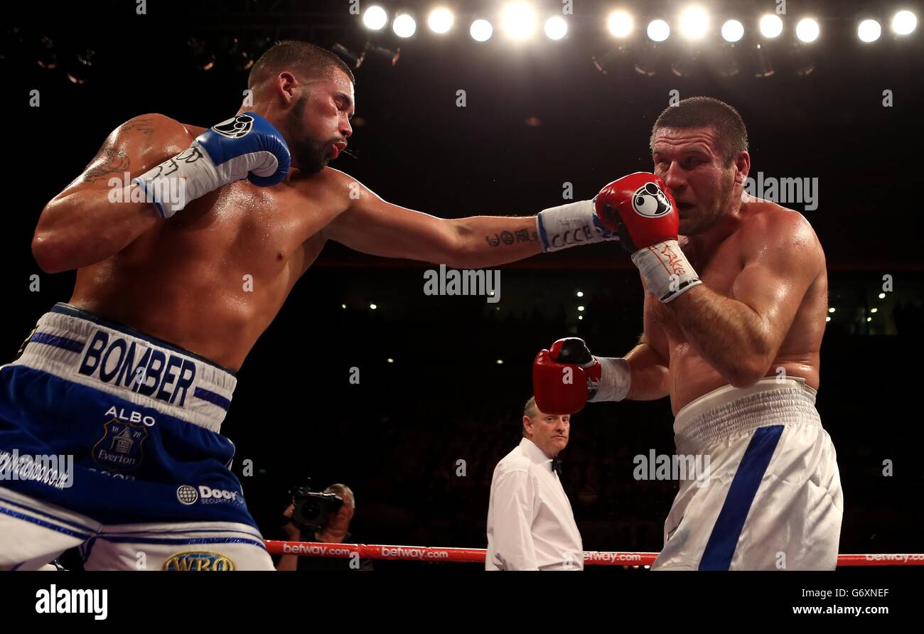 Boxing - Echo Arena Liverpool. Tony Bellew (right) in action against ...