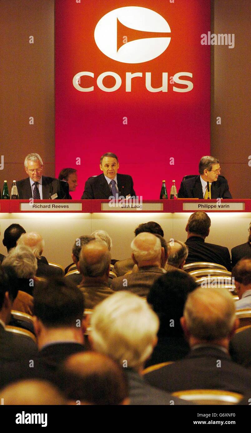 From left coruss company secretary richard reeves hi-res stock ...