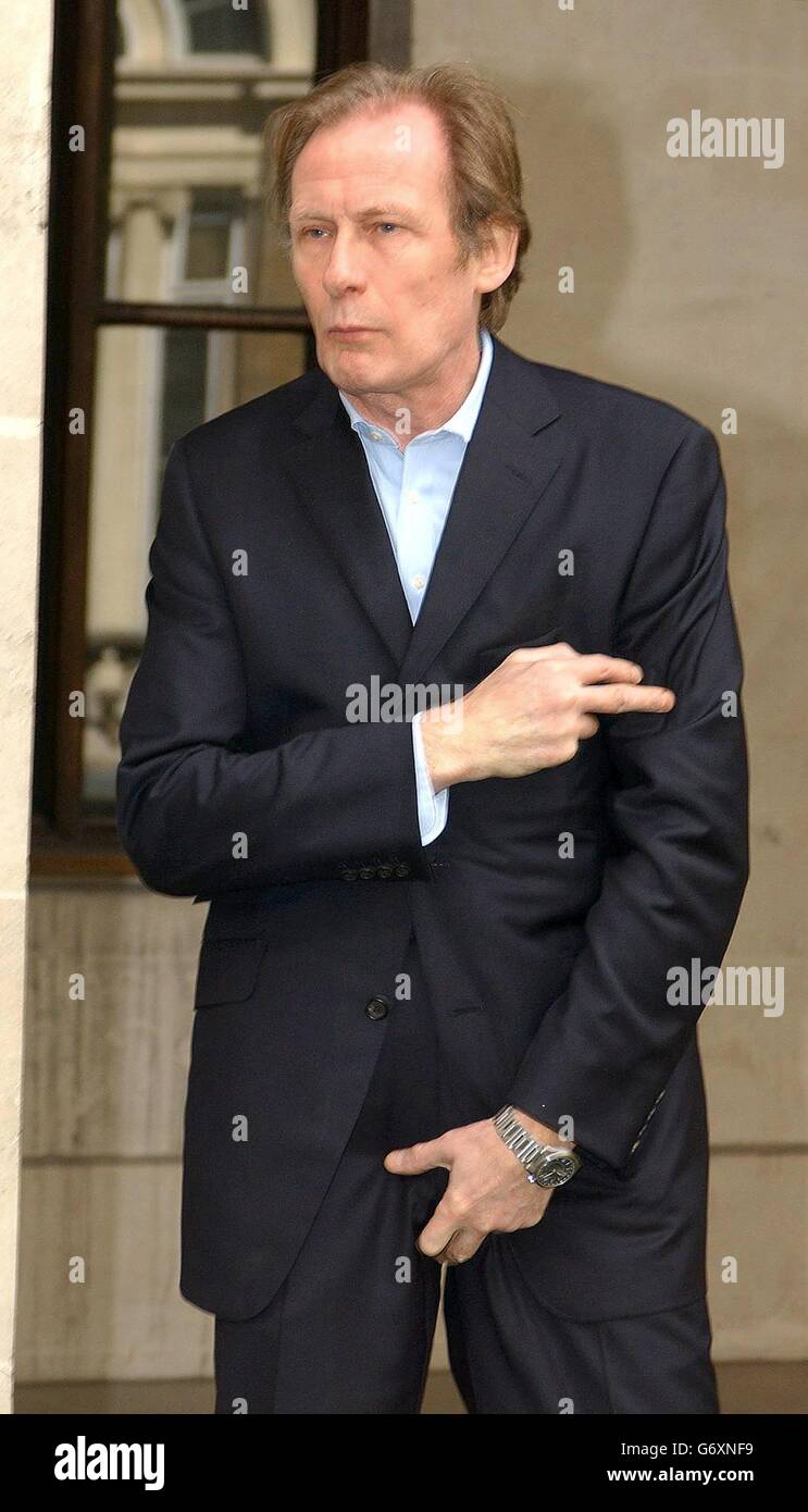 Actor Bill Nighy poses for photographers in the City of London, during ...