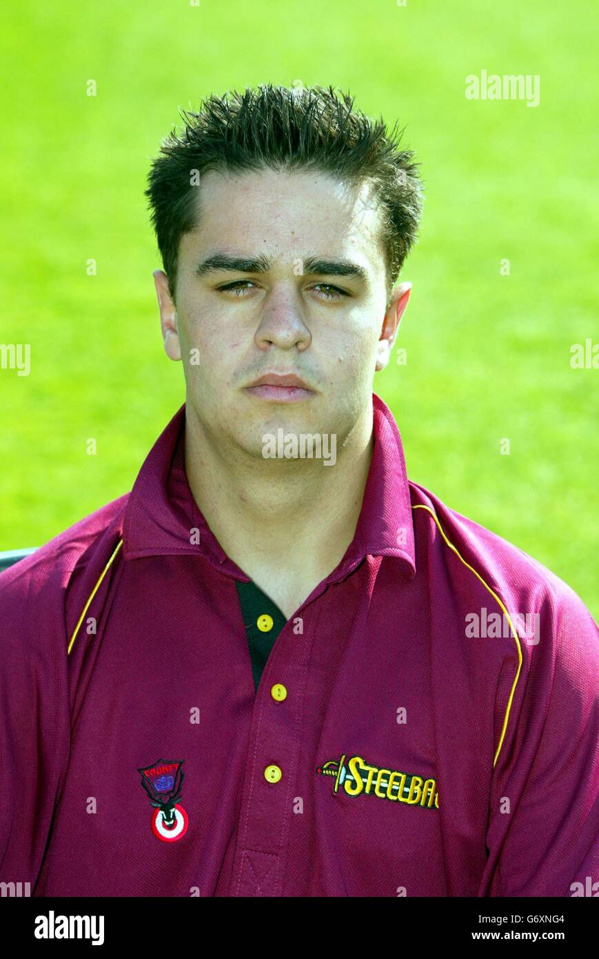 Mark Phythian of Northampton County Cricket Club in the 20/20 kit for ...