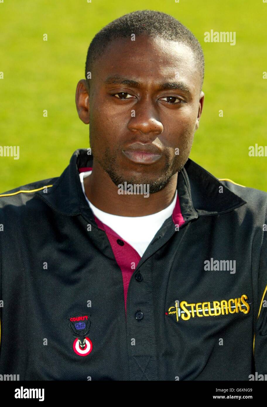 Ricky Anderson of Northampton County Cricket Club in the Sunday League ...