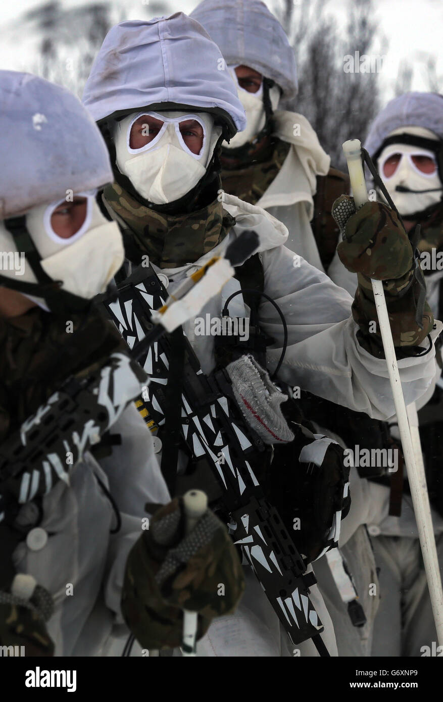 Marines ski training hi-res stock photography and images - Alamy