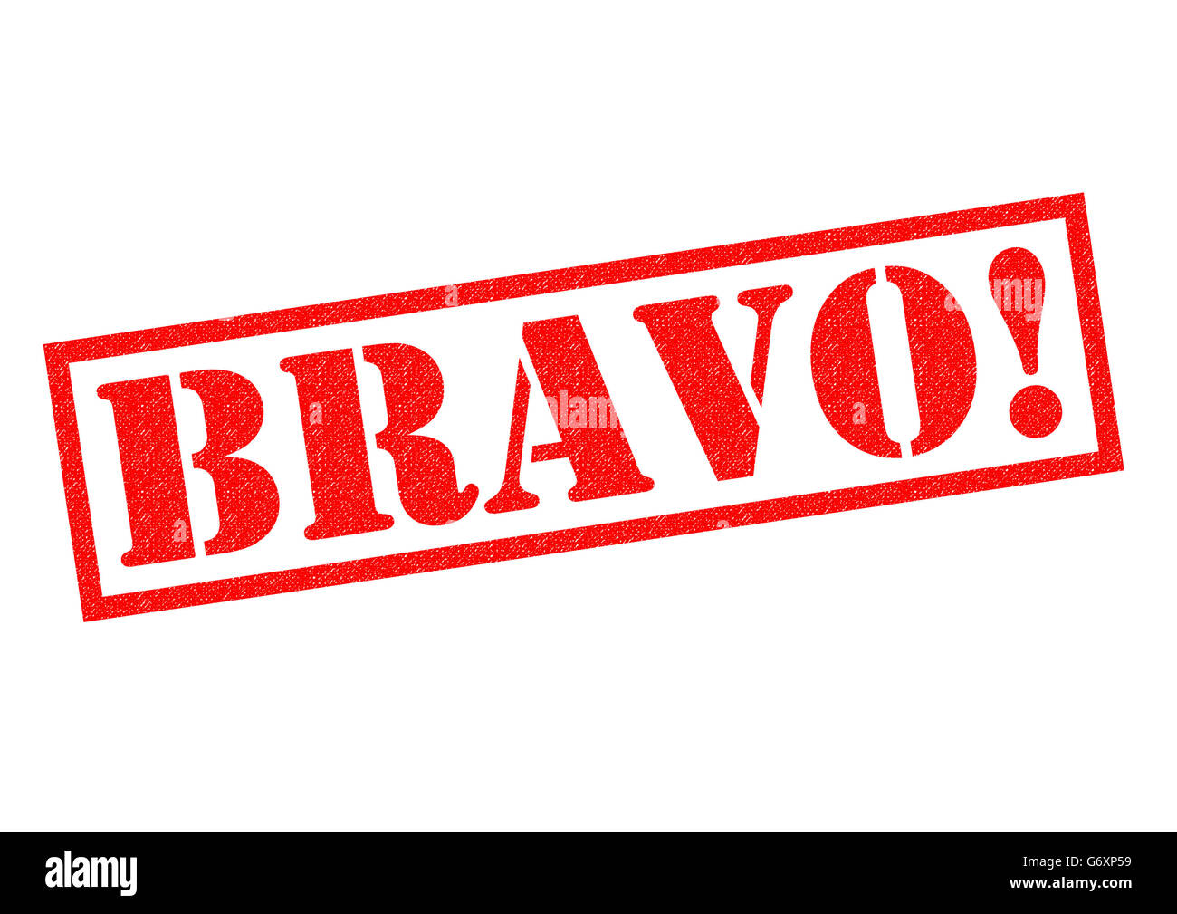 BRAVO! red Rubber Stamp over a white background Stock Photo - Alamy