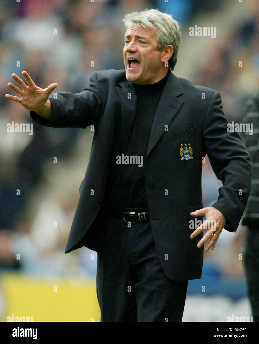 Kevin Keegan. Manchester City's manager Kevin Keegan Stock Photo - Alamy