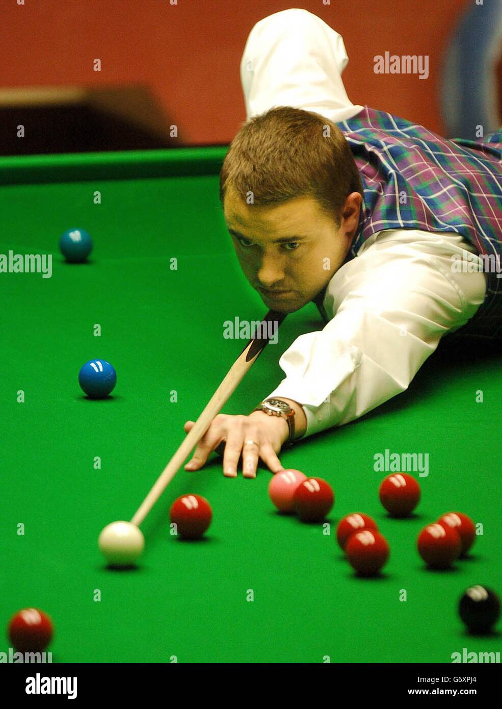 Stephen Hendry World Snooker Championships Stock Photo - Alamy