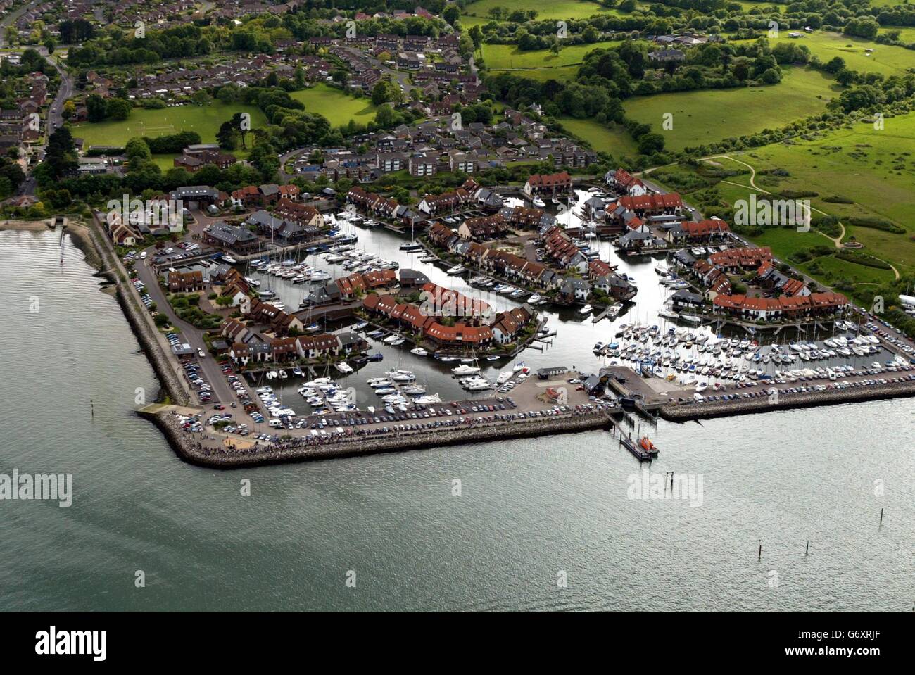 Hythe marina village hi-res stock photography and images - Alamy