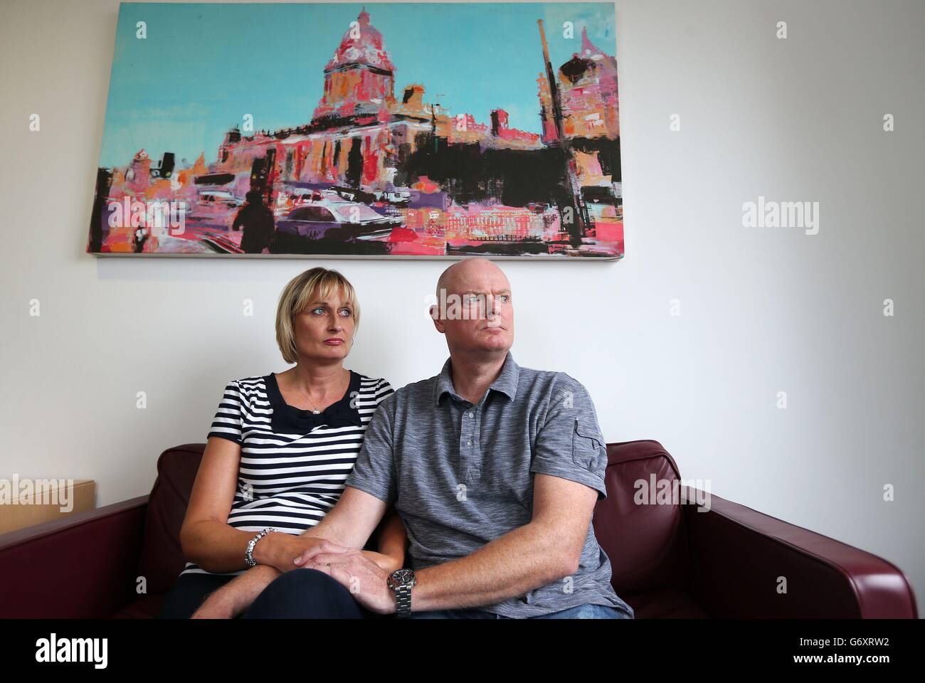 Deborah and Richard Horner from north Leeds whose baby girl, Abbie, was ...