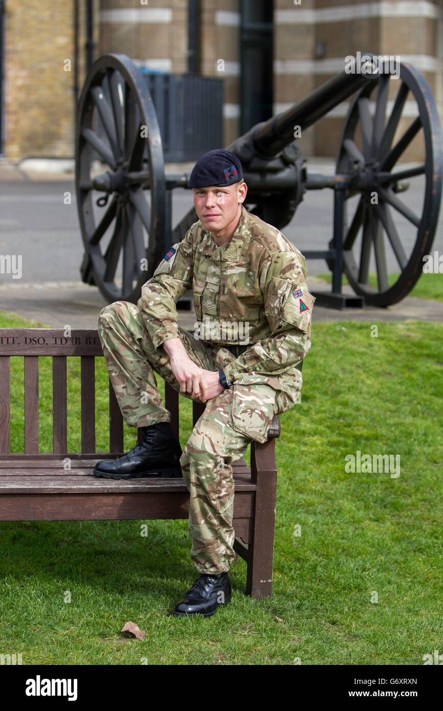 Lance Corporal Simon Moloney who has received the Conspicuous Gallantry ...