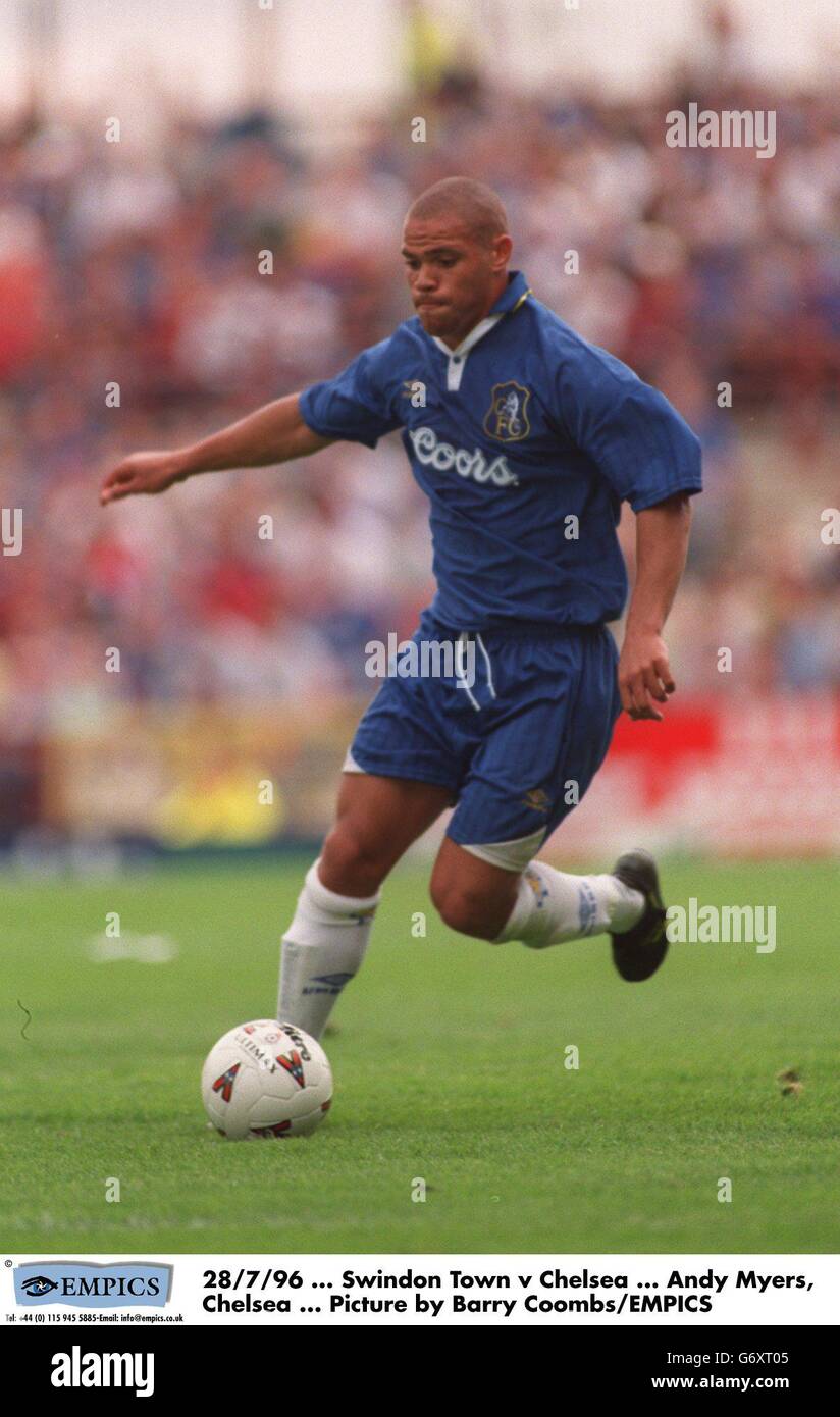 28/7/96, Swindon Town v Chelsea, Andy Myers, Chelsea, Picture by Barry ...
