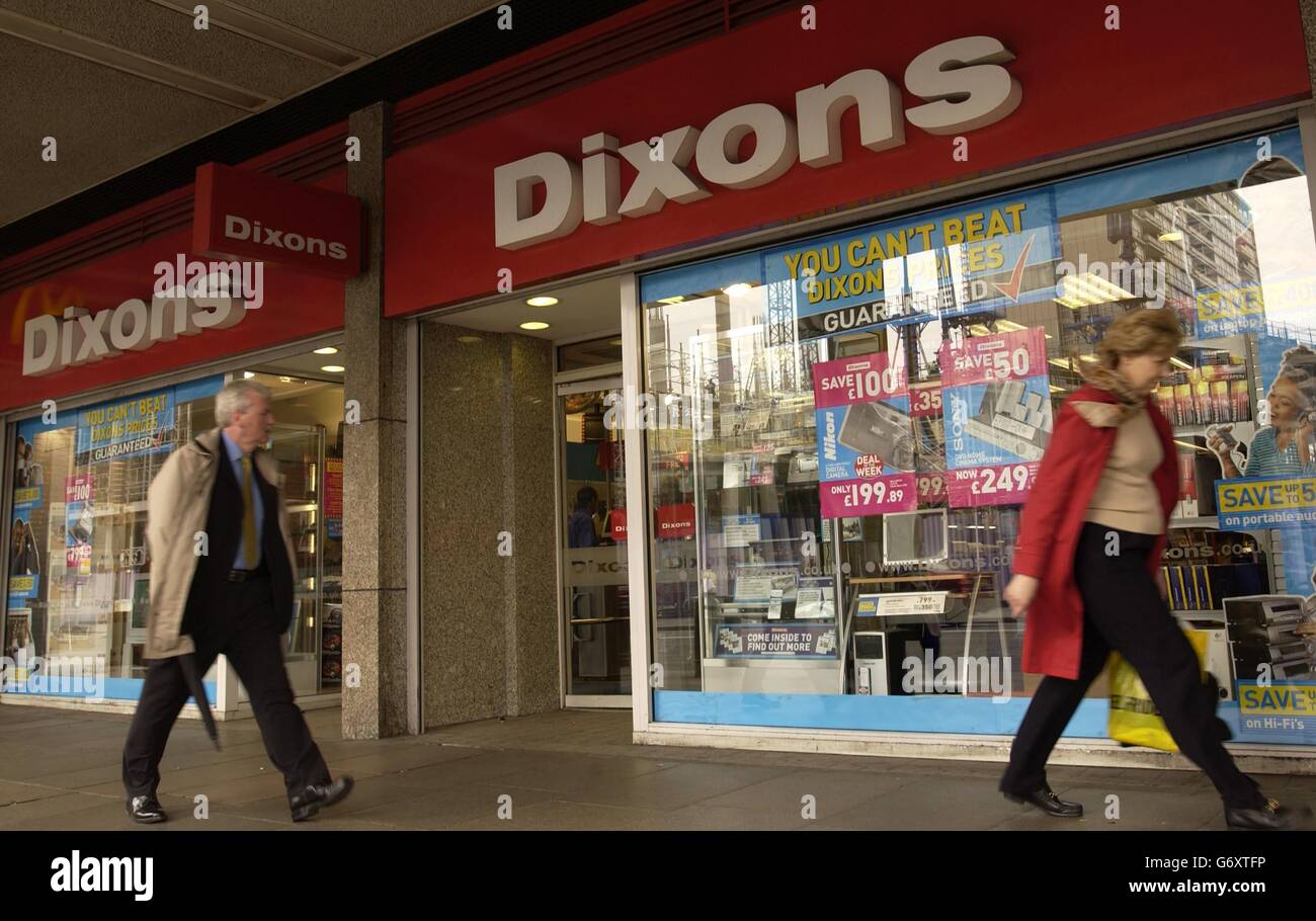 Dixons shop losses Stock Photo - Alamy