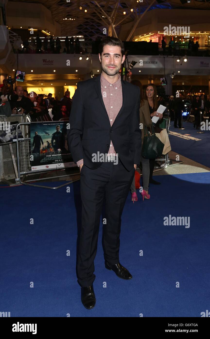Matt Johnson attending the Captain America: The Winter Soldier Premiere ...