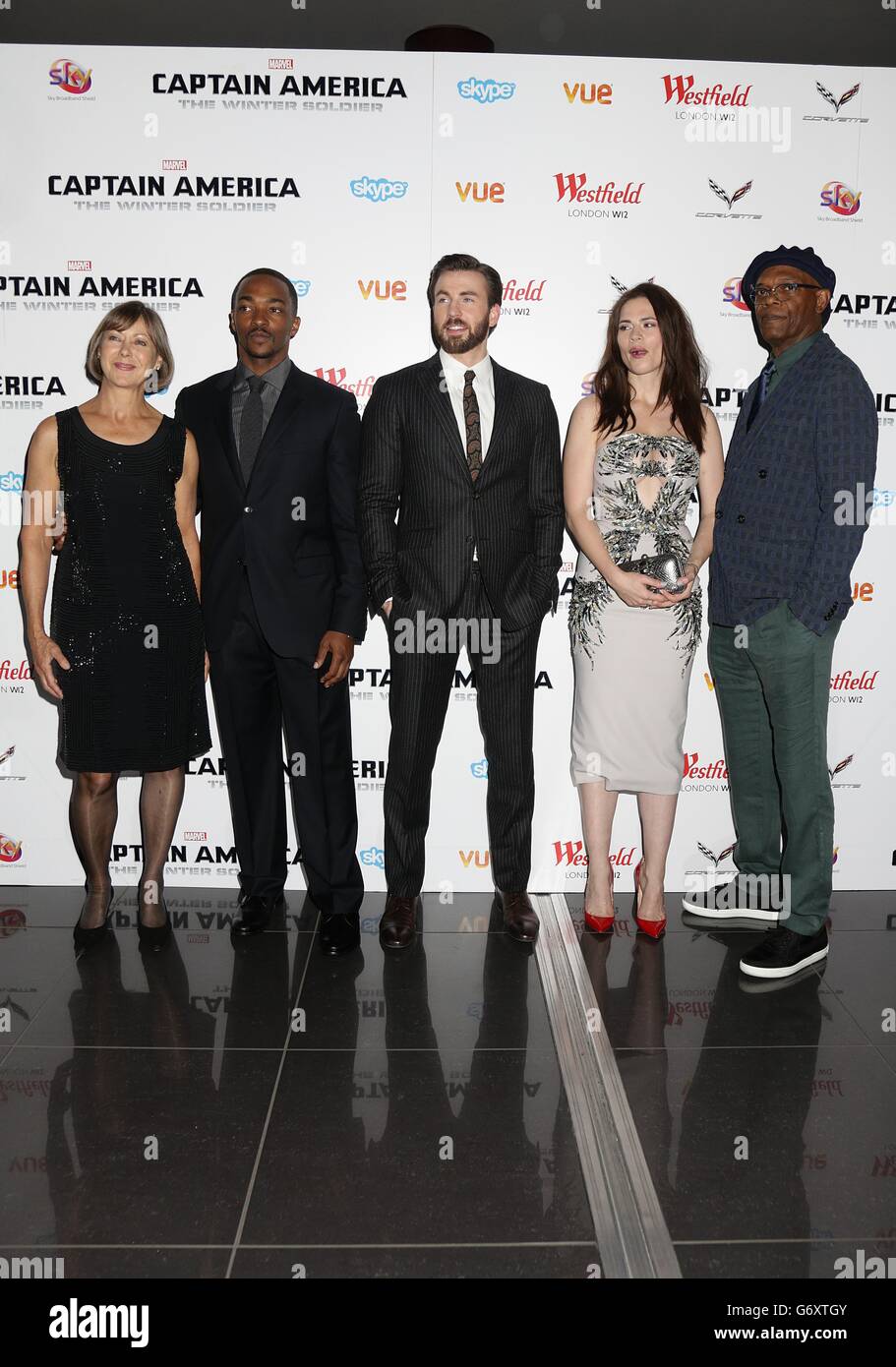 Jenny agutter captain america hi-res stock photography and images - Alamy