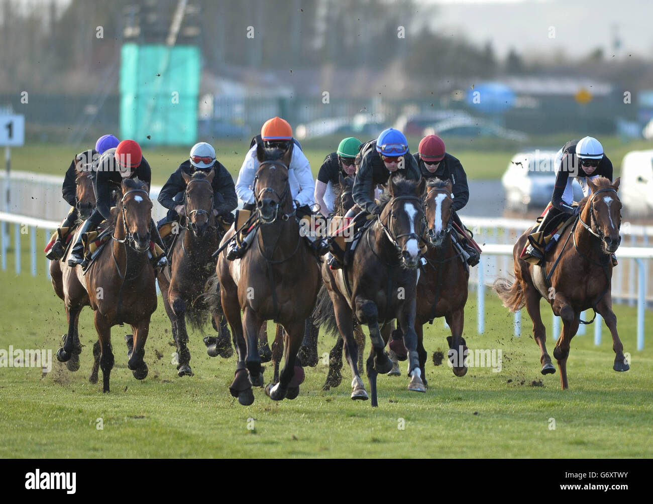 War Command ridden by Jockey Colm O'Donoghue (left) and Australia ...
