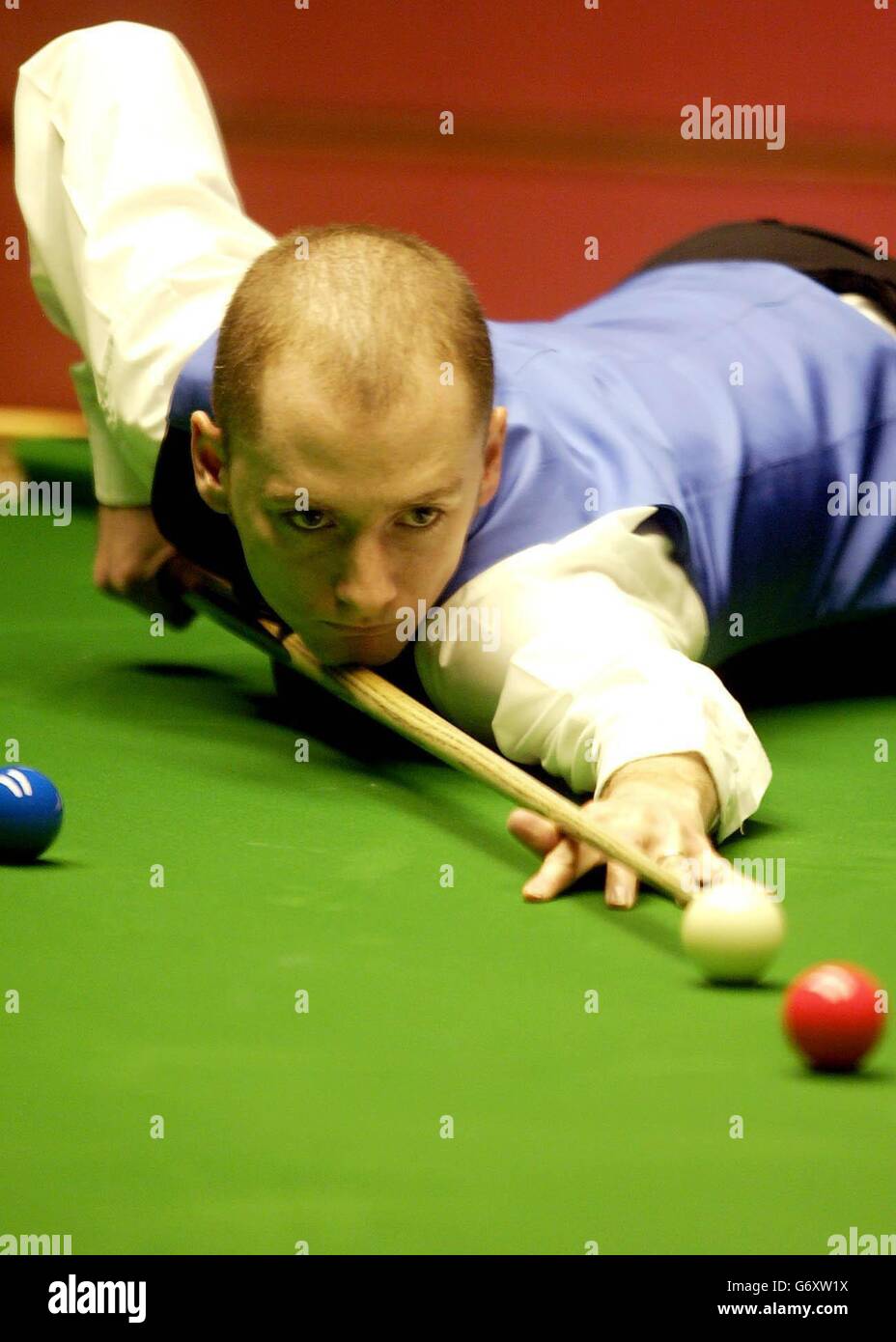 The Embassy World Snooker Championship Stock Photo - Alamy
