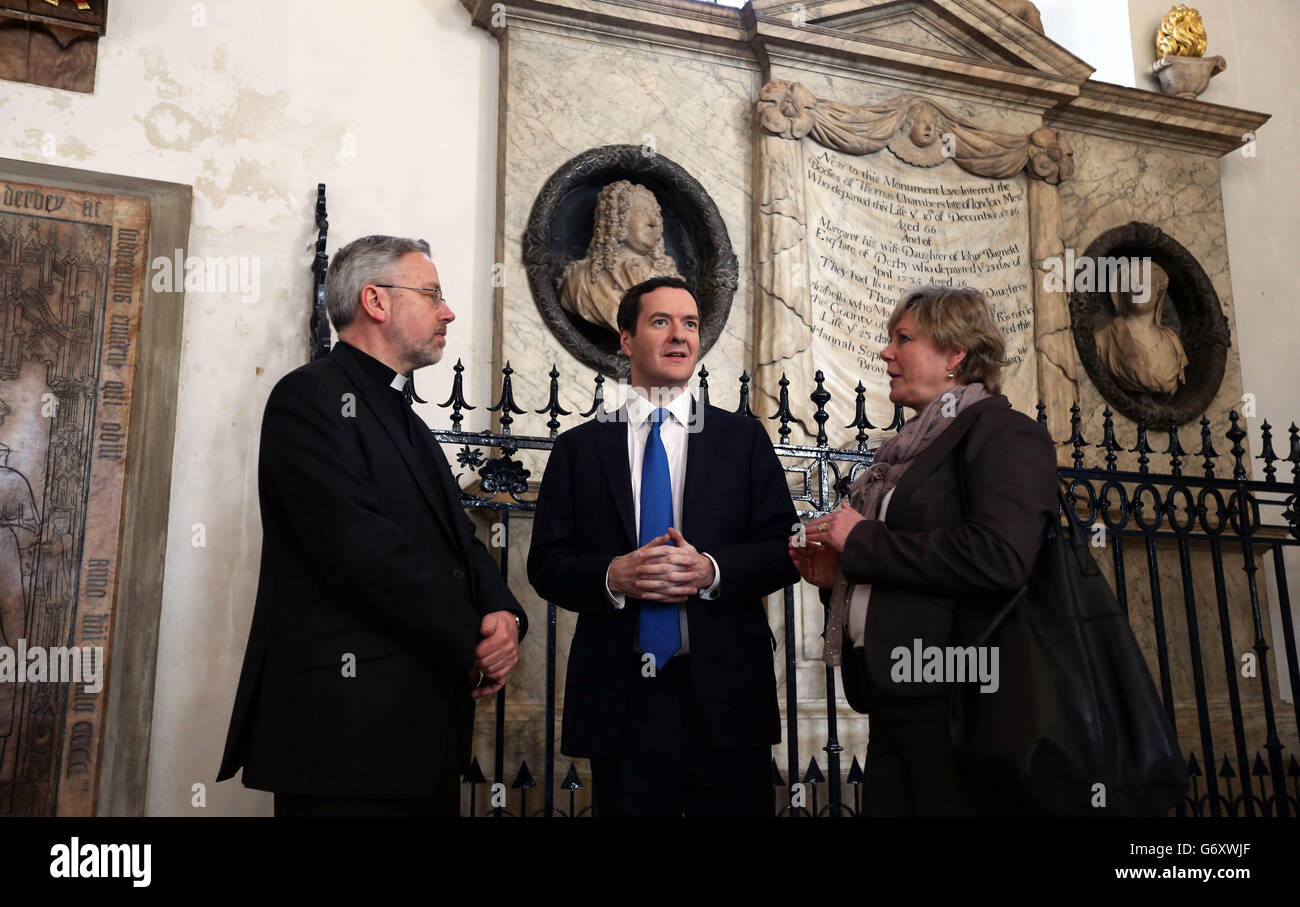 The Very Rev'd Dr John Davies, Dean of Derby (left) with Chancellor of ...