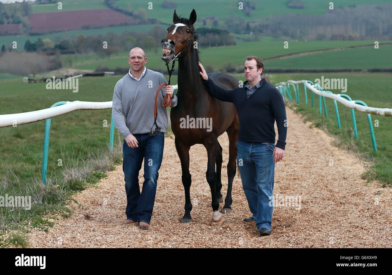 Horse Racing - Michael Scudamore Stable Visit - Eccleswall Court Stock ...