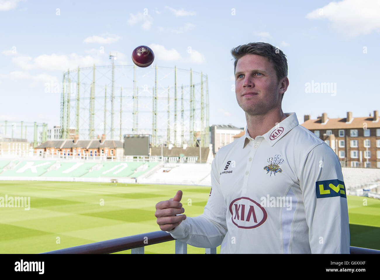 Cricket - Surrey County Cricket Club Squad Photocall 2014 - Kia Oval ...