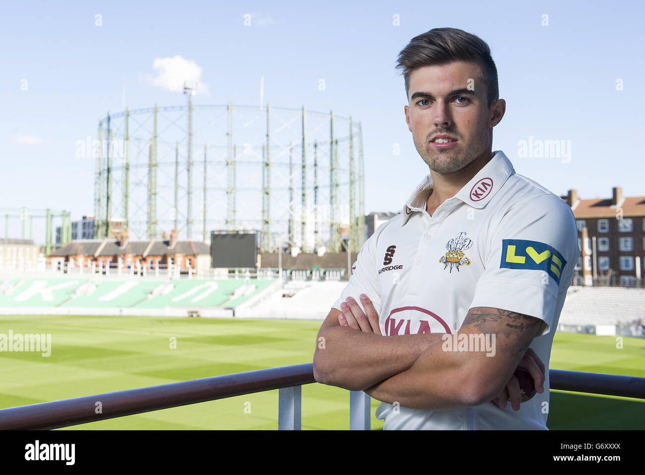 Cricket - Surrey County Cricket Club Squad Photocall 2014 - Kia Oval ...