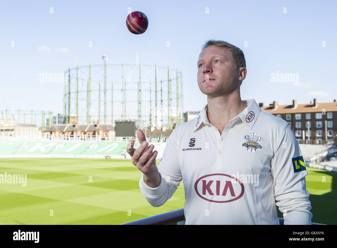 Cricket - Surrey County Cricket Club Squad Photocall 2014 - Kia Oval ...