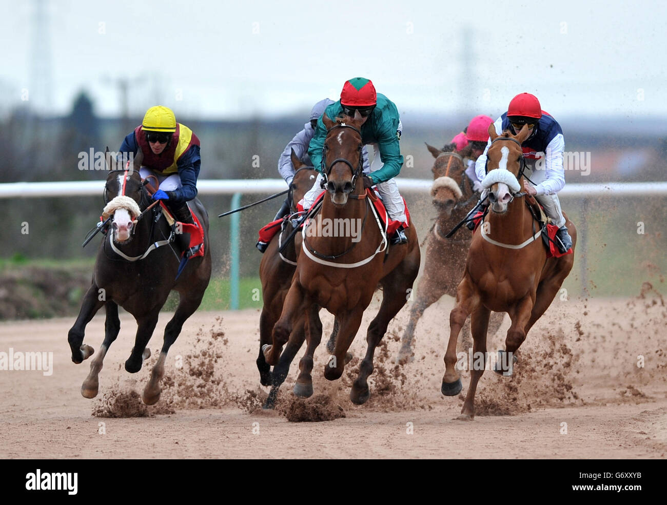 Horse Racing - Southwell Racecourse Stock Photo - Alamy
