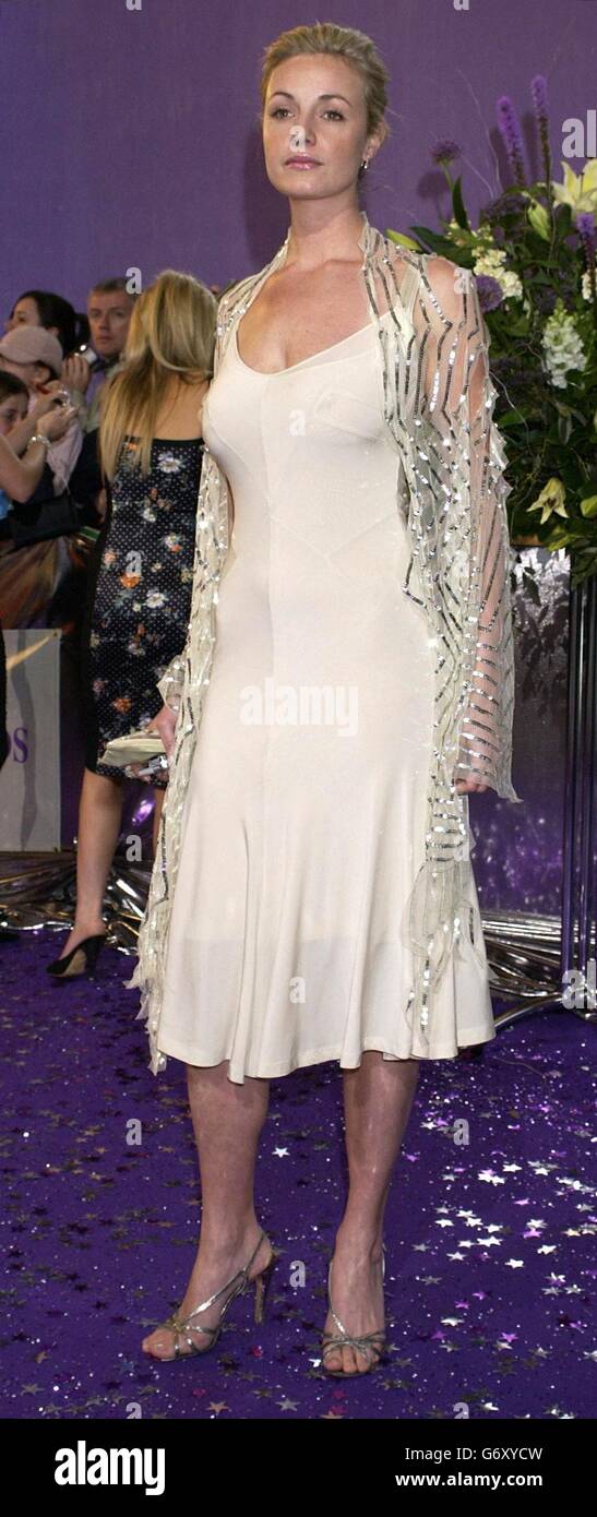 Elize Du Toit arrives for the British Soap Awards at BBC TV Centre in ...
