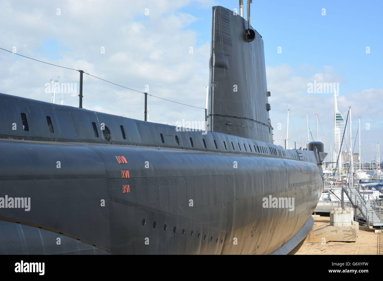 HMS Alliance, the only-surving British WWII-era submarine, which is ...