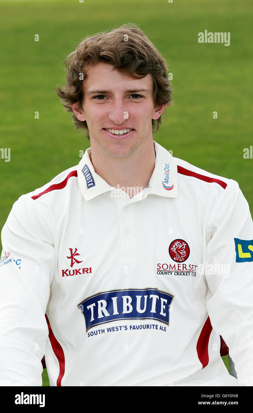 Cricket - 2014 Somerset CCC Media Day - The County Ground Stock Photo ...